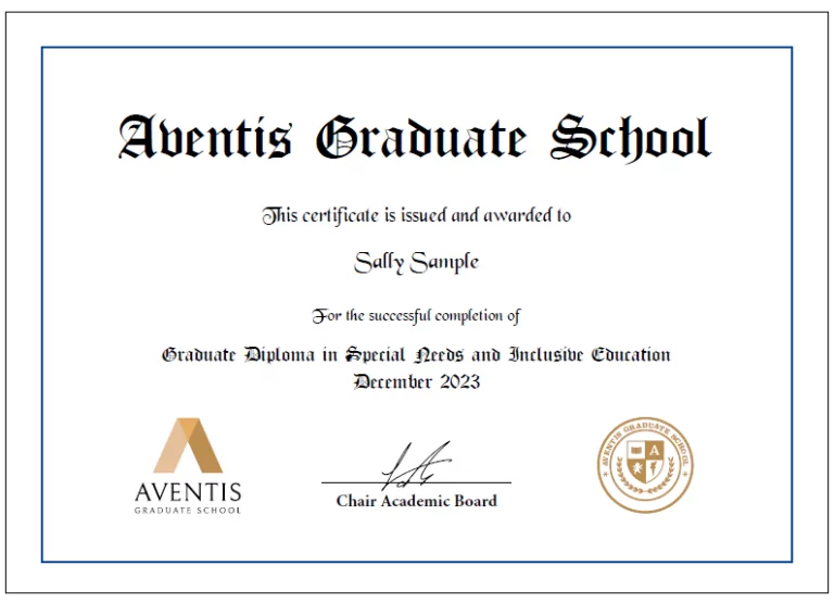 Graduate Diploma in Special Needs & Inclusive Education